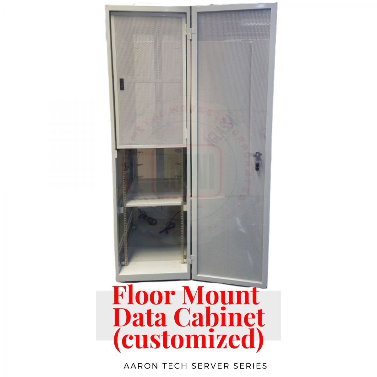 FLOOR MOUNTED DATA CABINET – Tenfold Metalworks