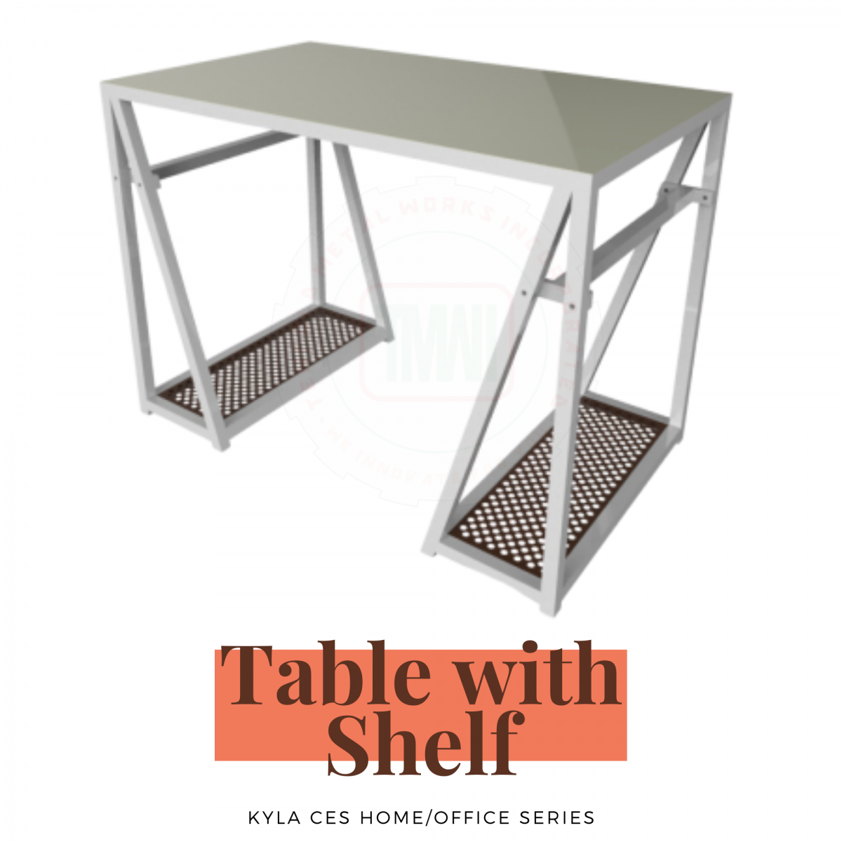CUBICLE TABLE – Tenfold Metalworks